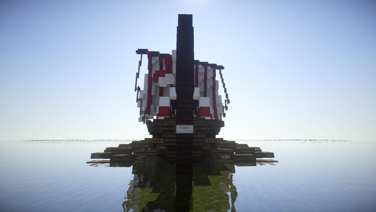 Greek Trireme: Poseidon Minecraft Map