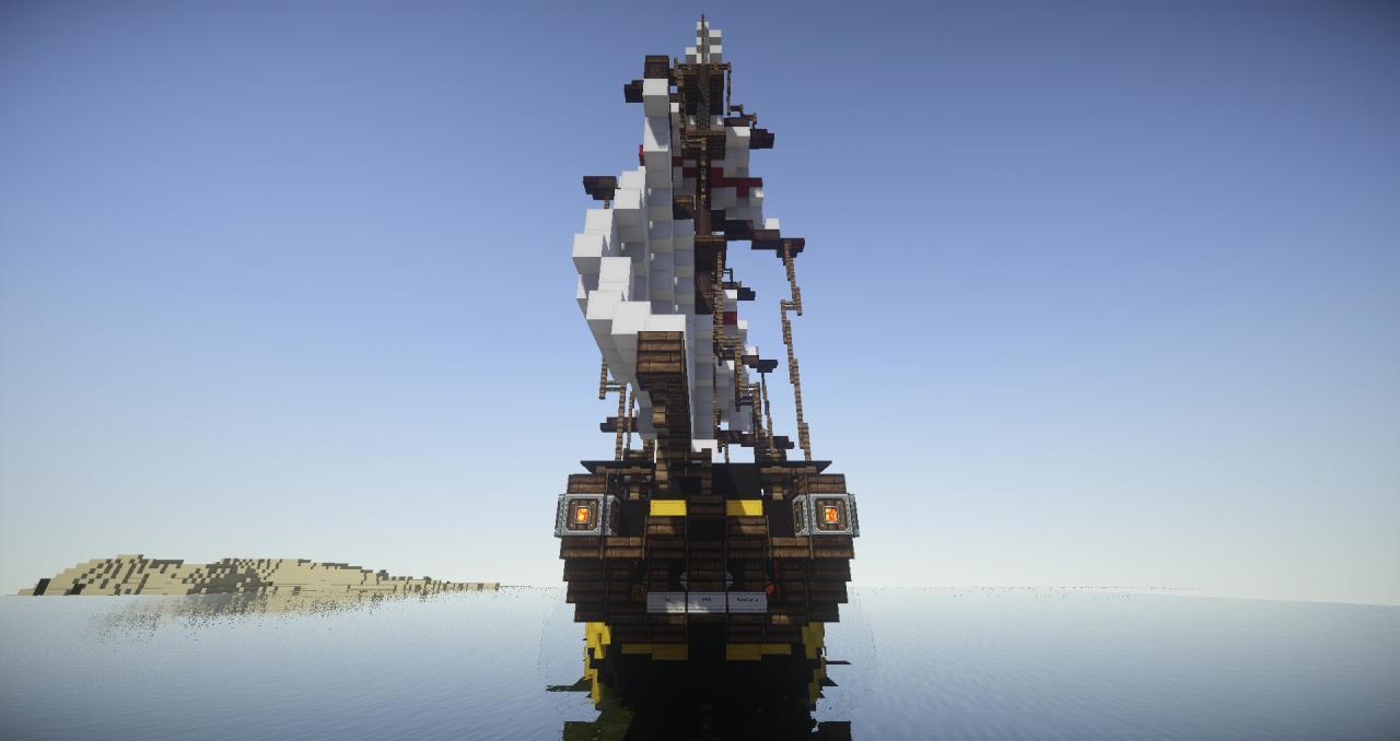Royal Navy Schooner: H.M.S Rapture Minecraft Map