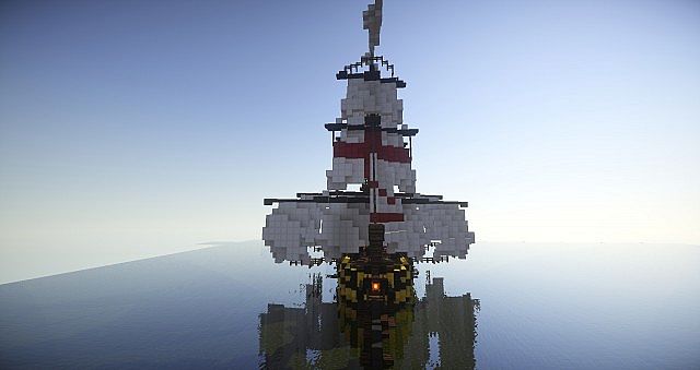 Royal Navy Brig: H.M.S Spartan Minecraft Map