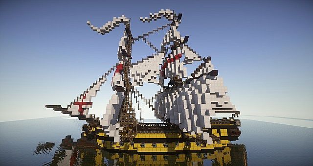 Royal Navy Brig: H.M.S Spartan Minecraft Map