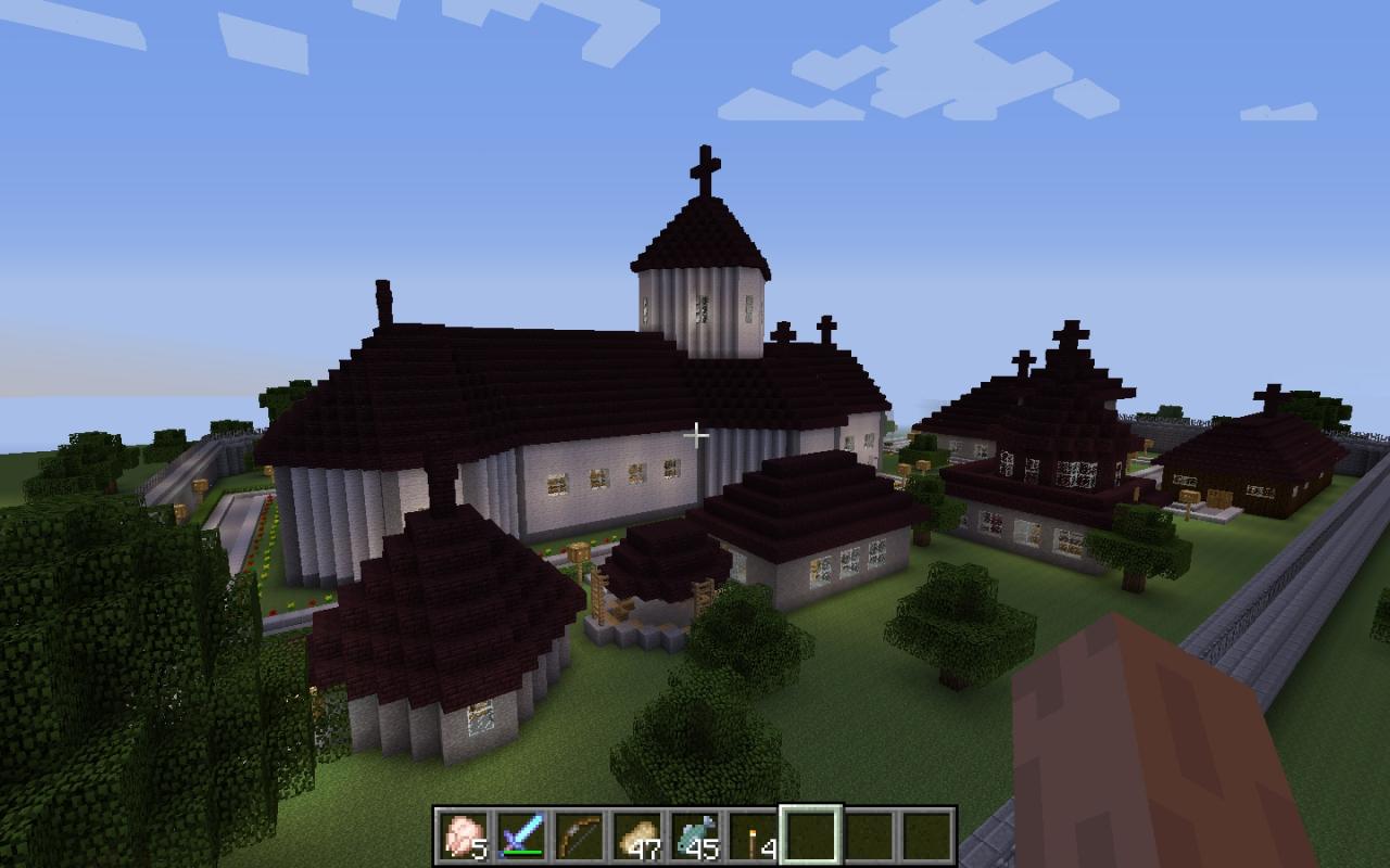 Romanian Orthodox Church Minecraft Map