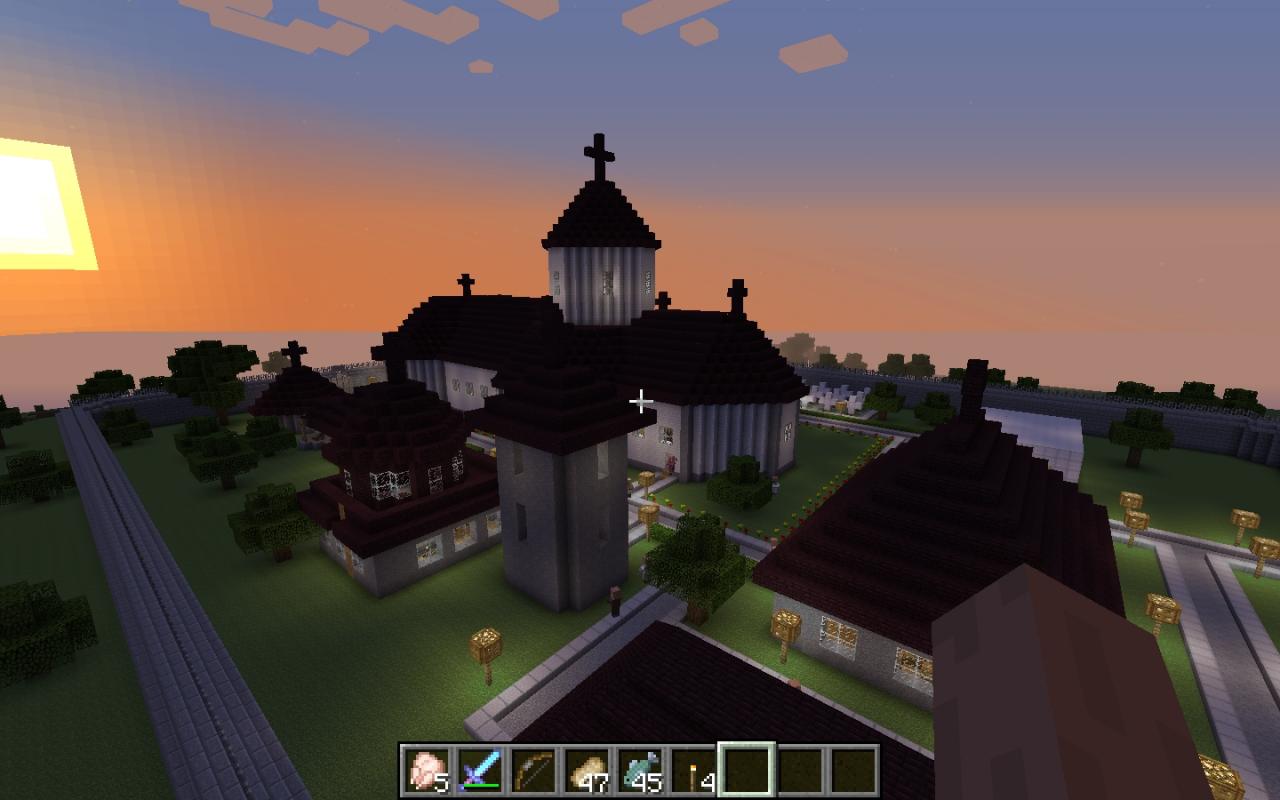 Romanian Orthodox Church Minecraft Map