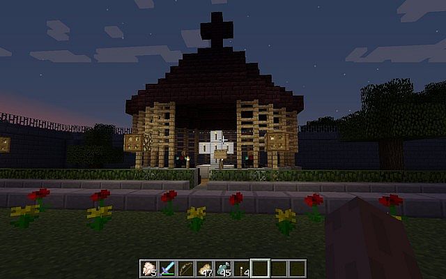 Romanian Orthodox Church Minecraft Map