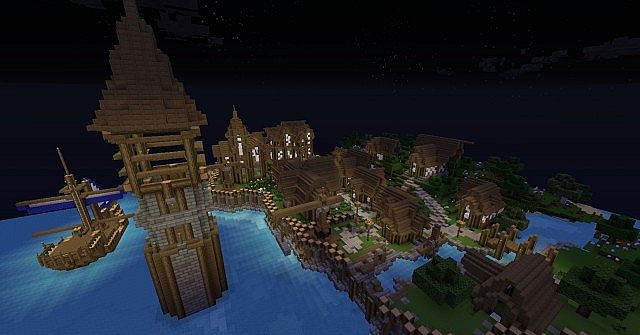 Arcadia: The Soaring Dominion of Wind Minecraft Map