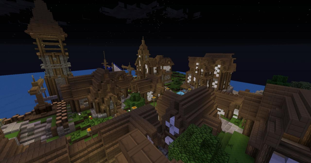Arcadia: The Soaring Dominion of Wind Minecraft Map