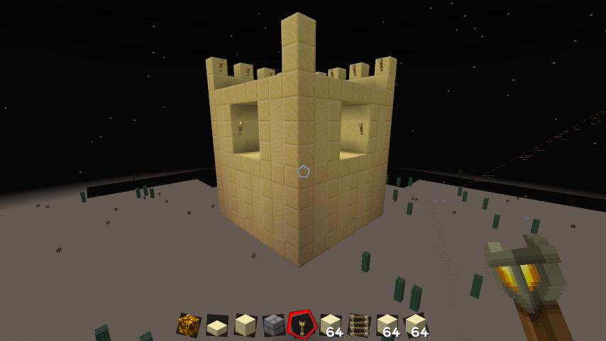 module Desert wall corner Minecraft Map