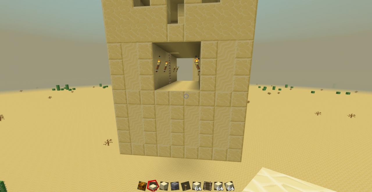 module Desert wall tower Minecraft Map