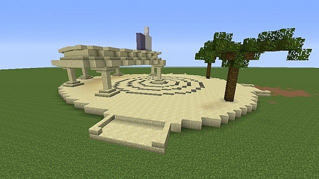 Spawn desert Minecraft Map