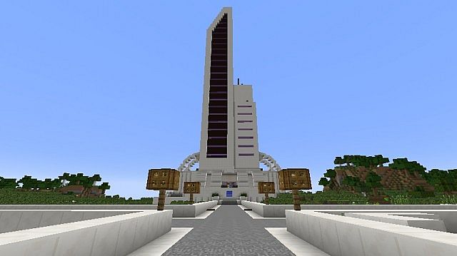 Mass Effect "Tower of Ilium" Minecraft Map