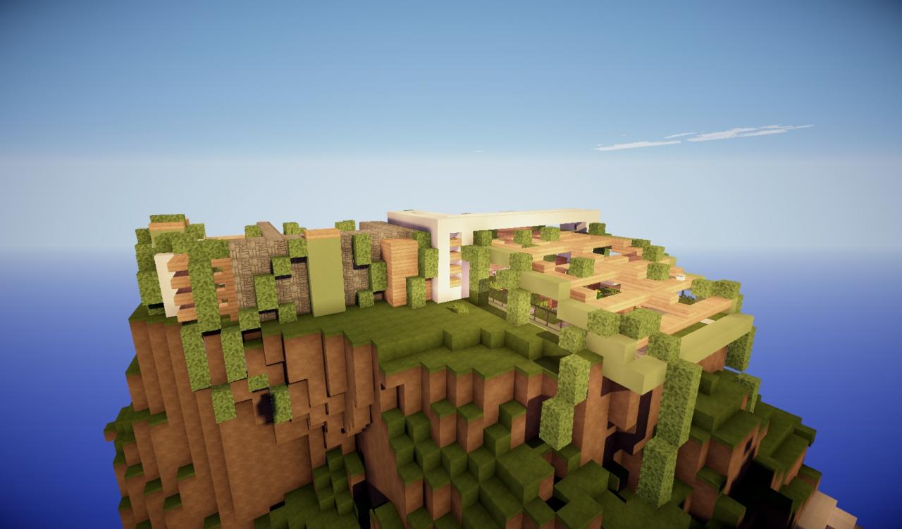 ~Eco~ a Minimalistic Modern Spawn Minecraft Map