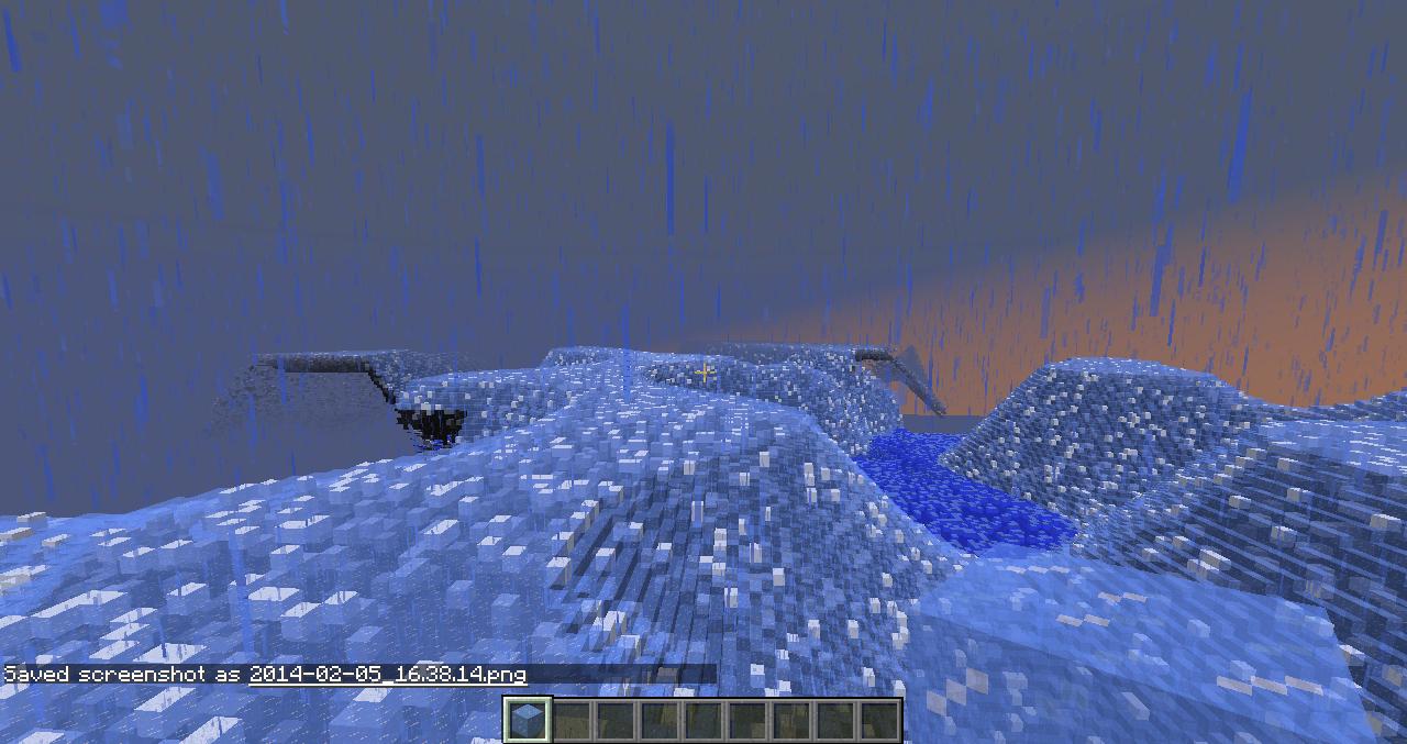 Frozen Waterways Minecraft Map