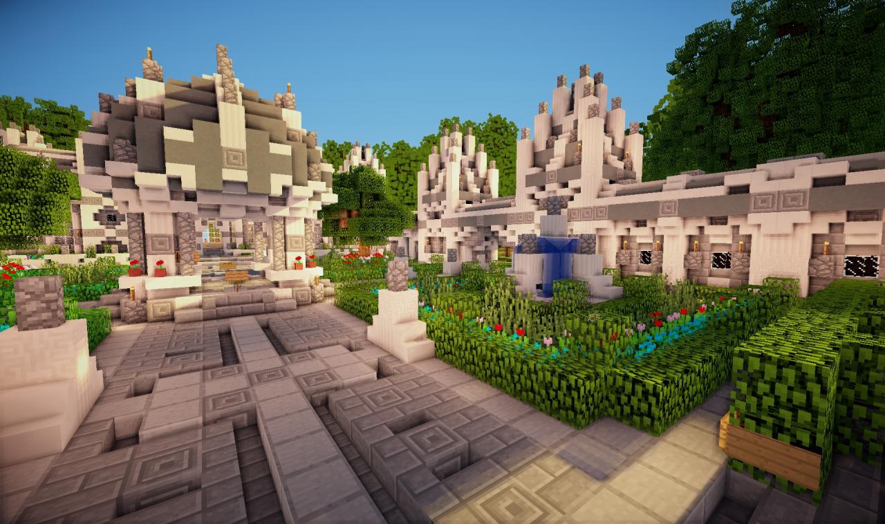 Crystal Palace Minecraft Map