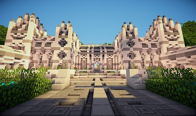 Crystal Palace Minecraft Map