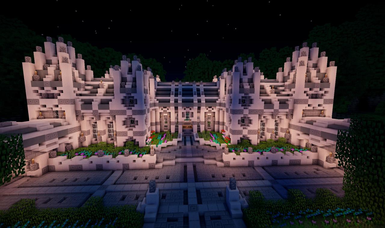 Crystal Palace Minecraft Map