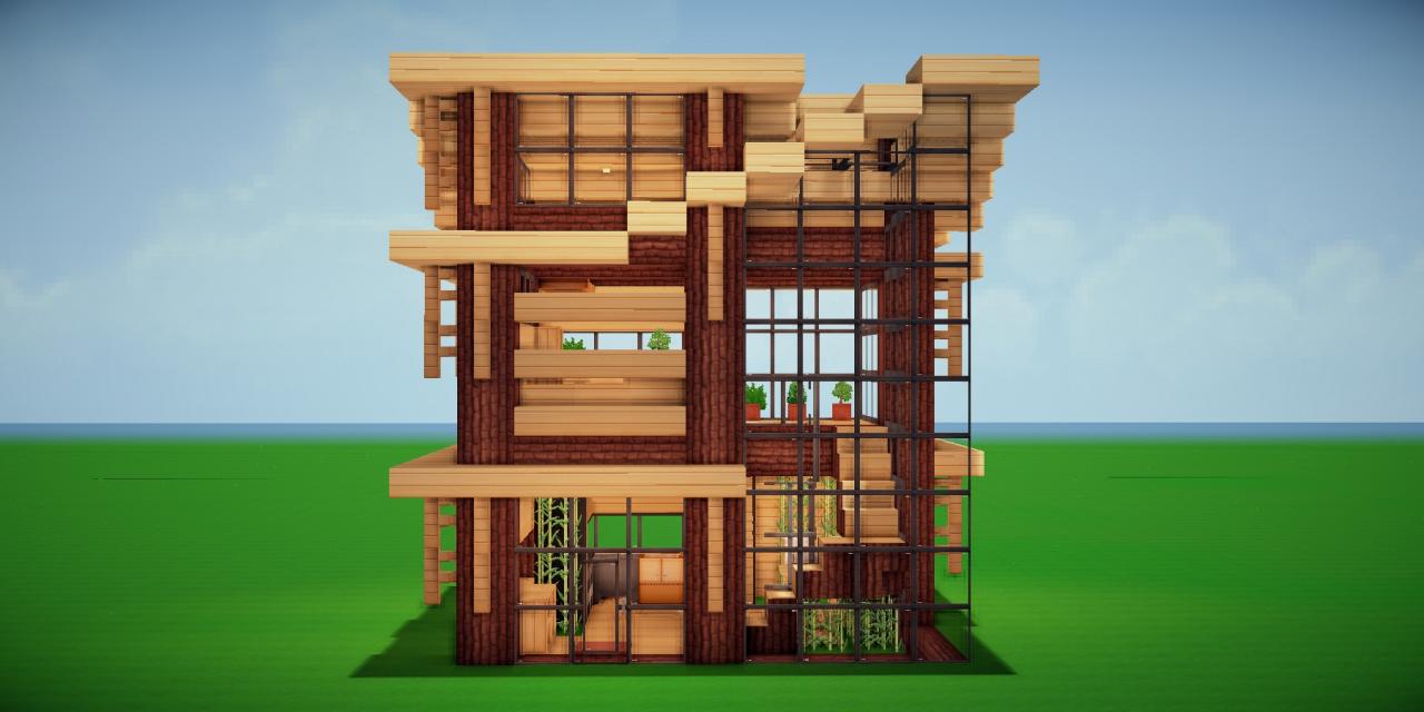 Modern Eco Village | Home 10 Minecraft Map