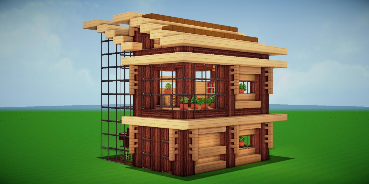 Modern Eco Village | Home 10 Minecraft Map