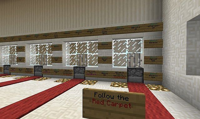 Minecraft Federal Bank Minecraft Map
