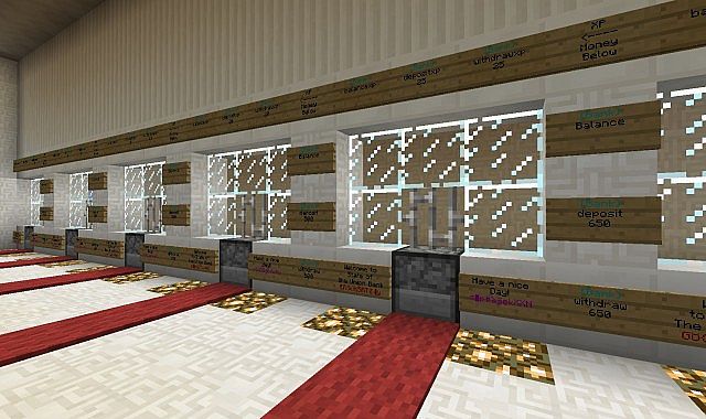 Minecraft Federal Bank Minecraft Map