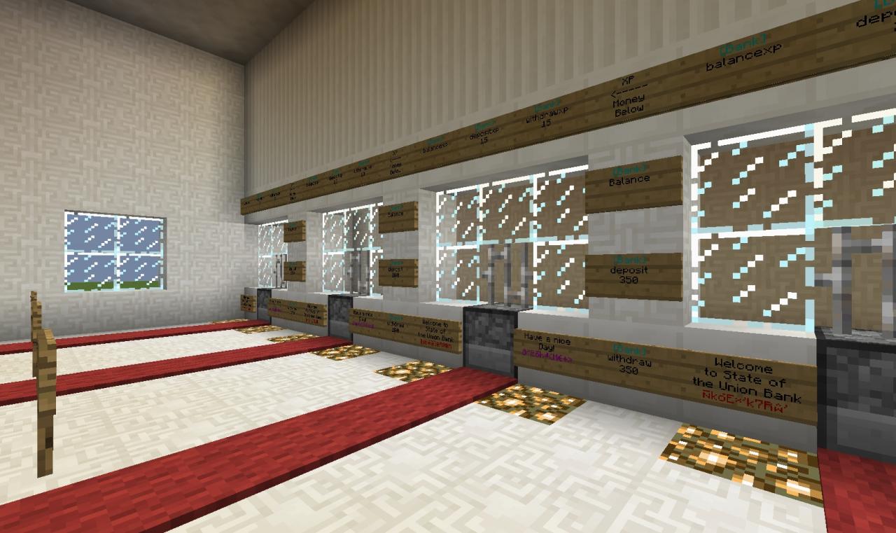 Minecraft Federal Bank Minecraft Map