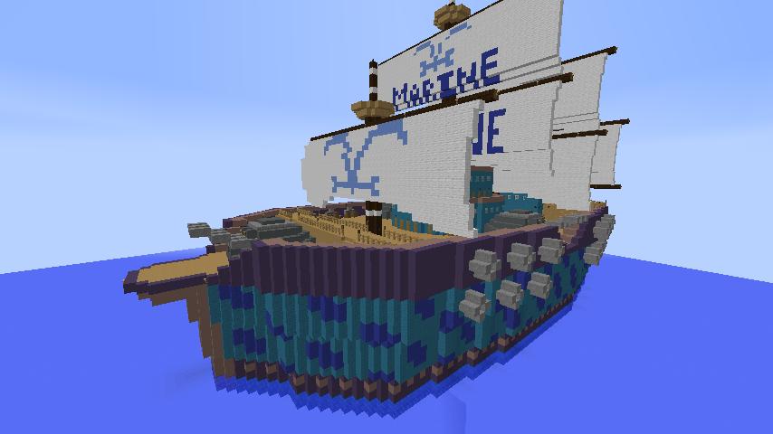 Marine fleet Minecraft Map