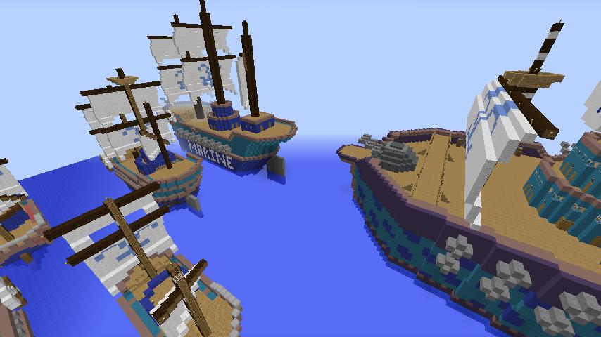 Marine fleet Minecraft Map