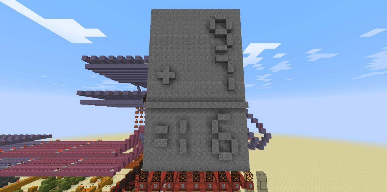 Super Fast 2 Function Redstone Calculator! Minecraft Map