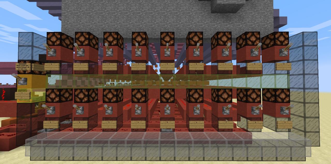 Super Fast 2 Function Redstone Calculator! Minecraft Map