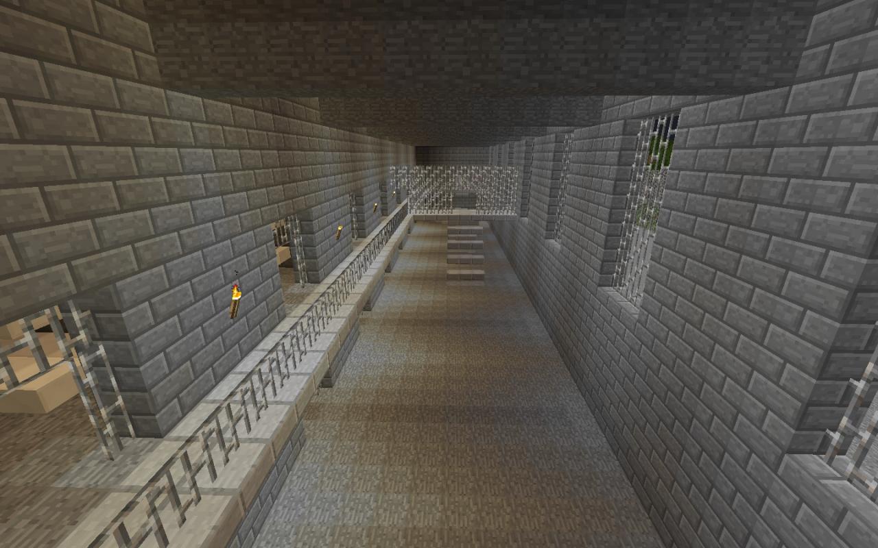 The Walking Dead Season 4 - Battle of the Prison Minecraft Map