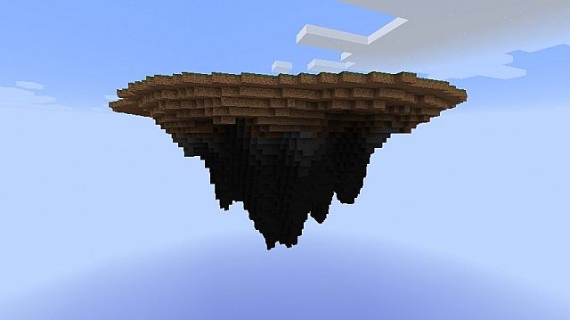 A Floating Island Minecraft Map