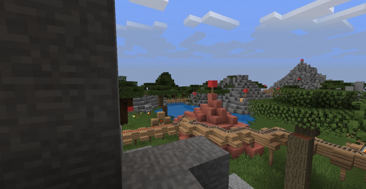 "Basic Shoot" Mini-Game -LandScape- Minecraft Map