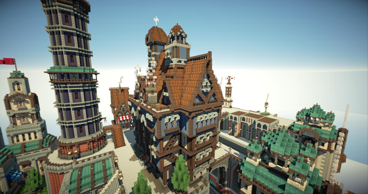 A home on the ledge Minecraft Map