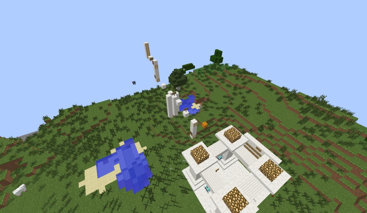 Parkour Race Minecraft Map