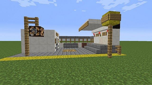 Bus Stop (updated) Minecraft Map
