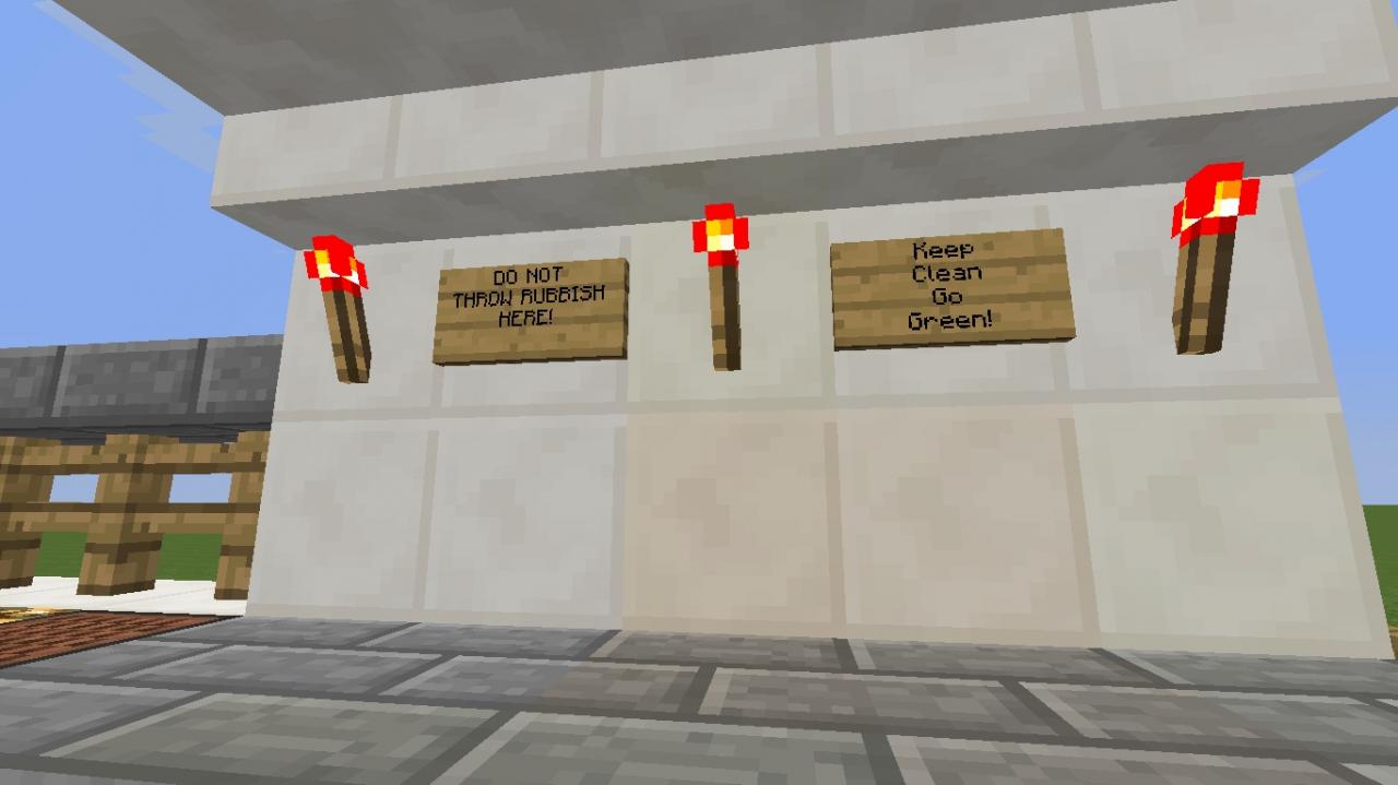 Bus Stop (updated) Minecraft Map