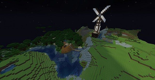 My Windmill Schematic Minecraft Map