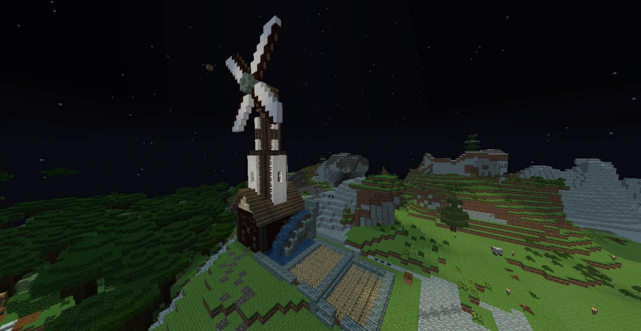 My Windmill Schematic Minecraft Map