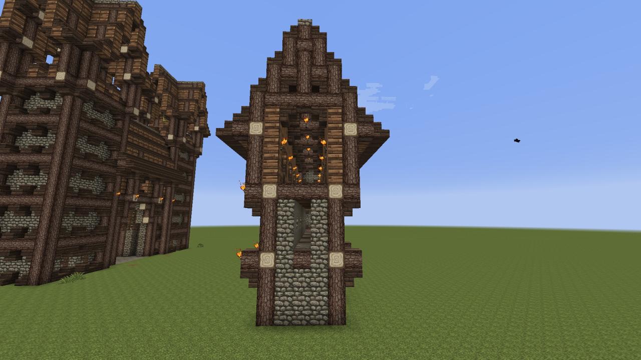 Mittelalter Mauer Minecraft Map