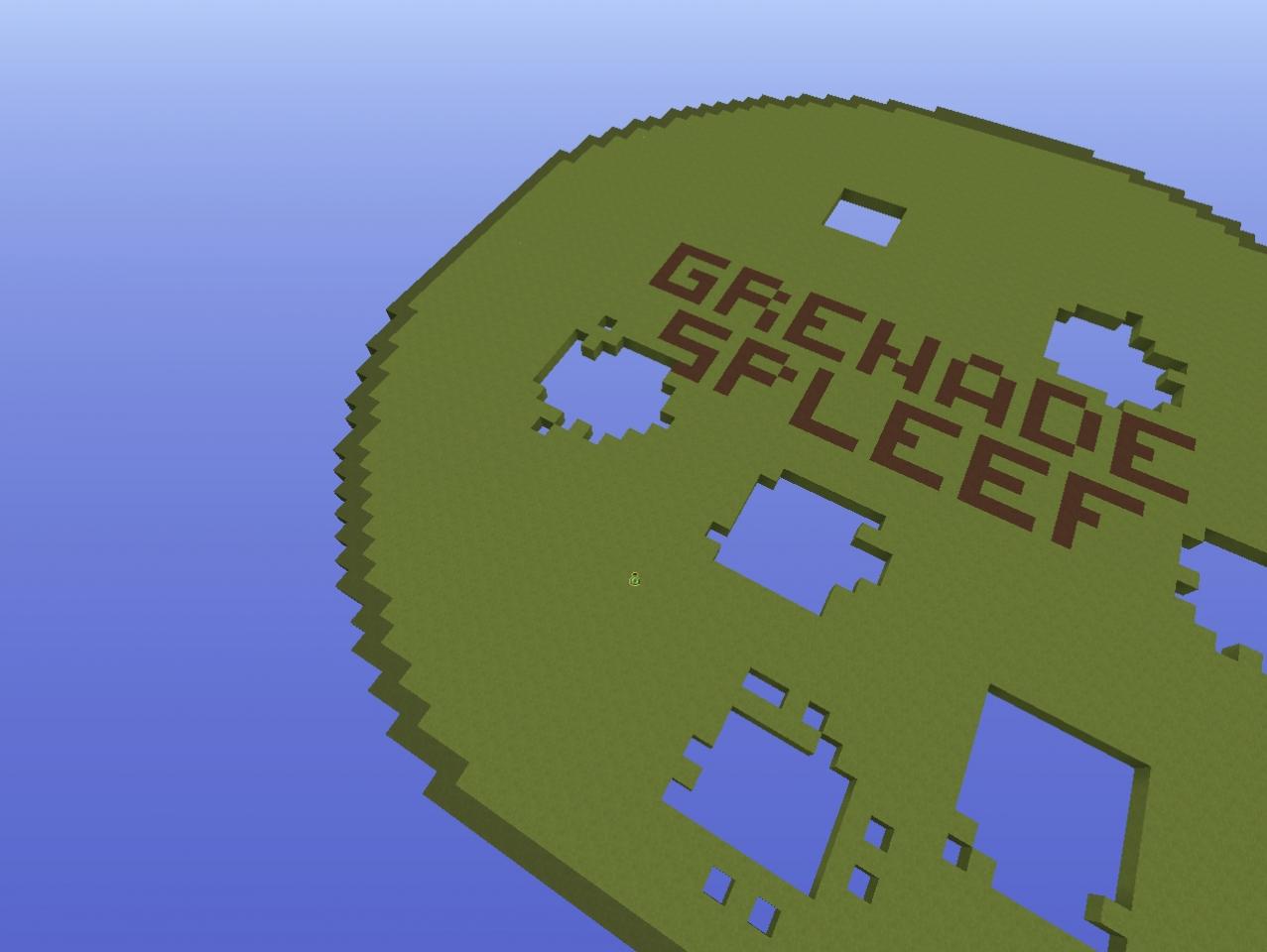 Grenade Spleef Minecraft Map