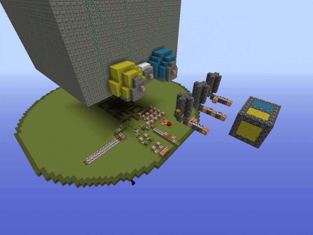 Grenade Spleef Minecraft Map
