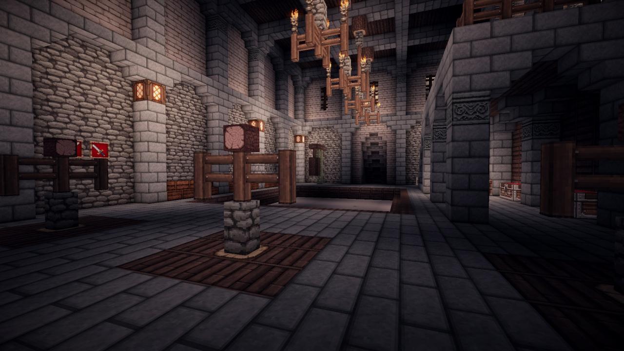 West castle Forgeheart Minecraft Map