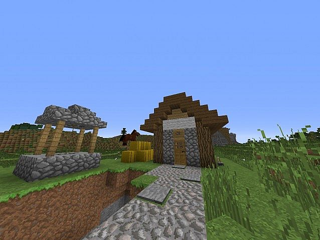 Vanilla Survival! w/ Basic Starter House [Comes with tools] Minecraft Map