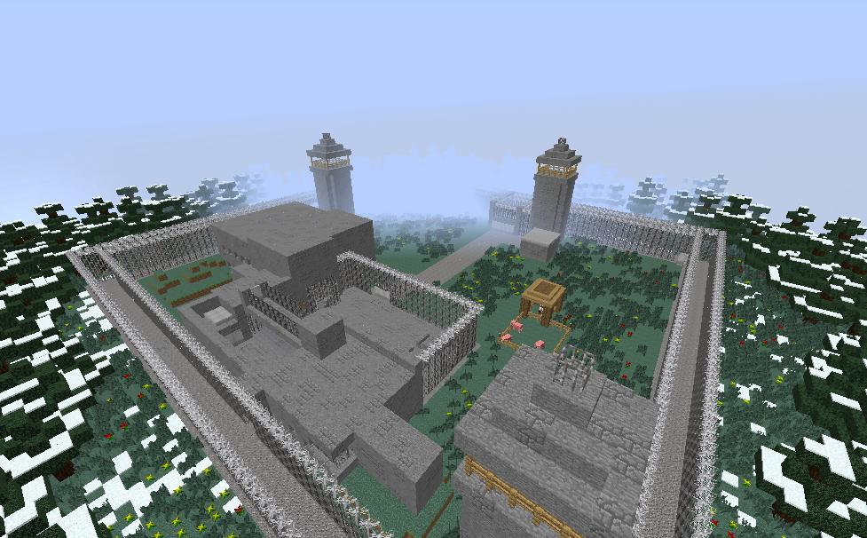 The Walking Dead Prison Minecraft Map