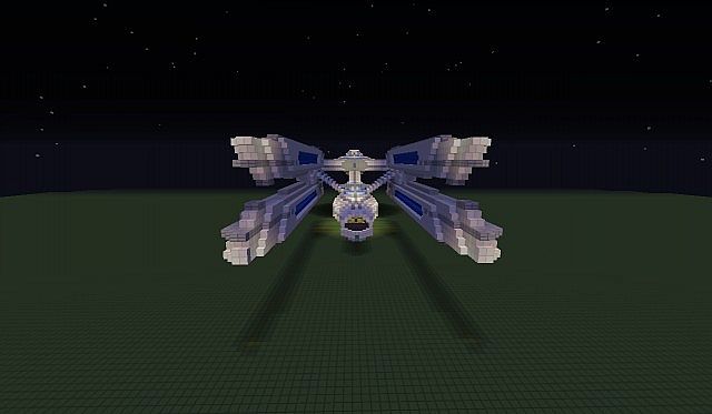 USS Onward- Constitution Class Refit Warship { Star Trek } Minecraft Map