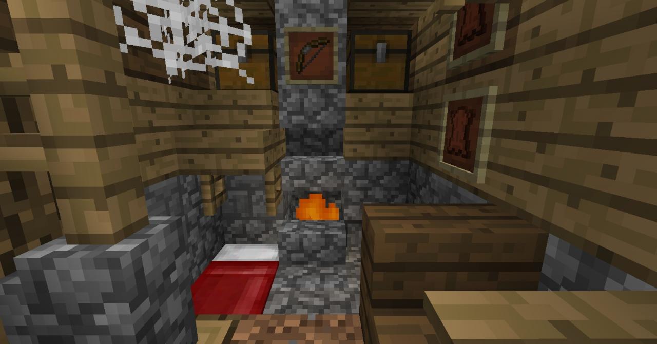 Hunter's Cabin Minecraft Map