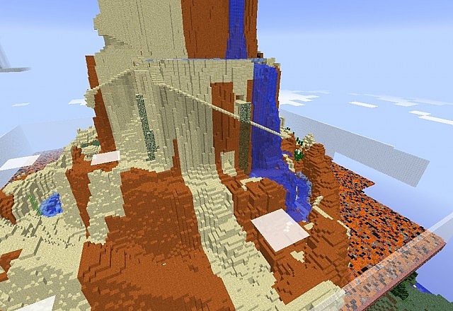 Giant Sand Castle Hunger Games!!! Minecraft Map