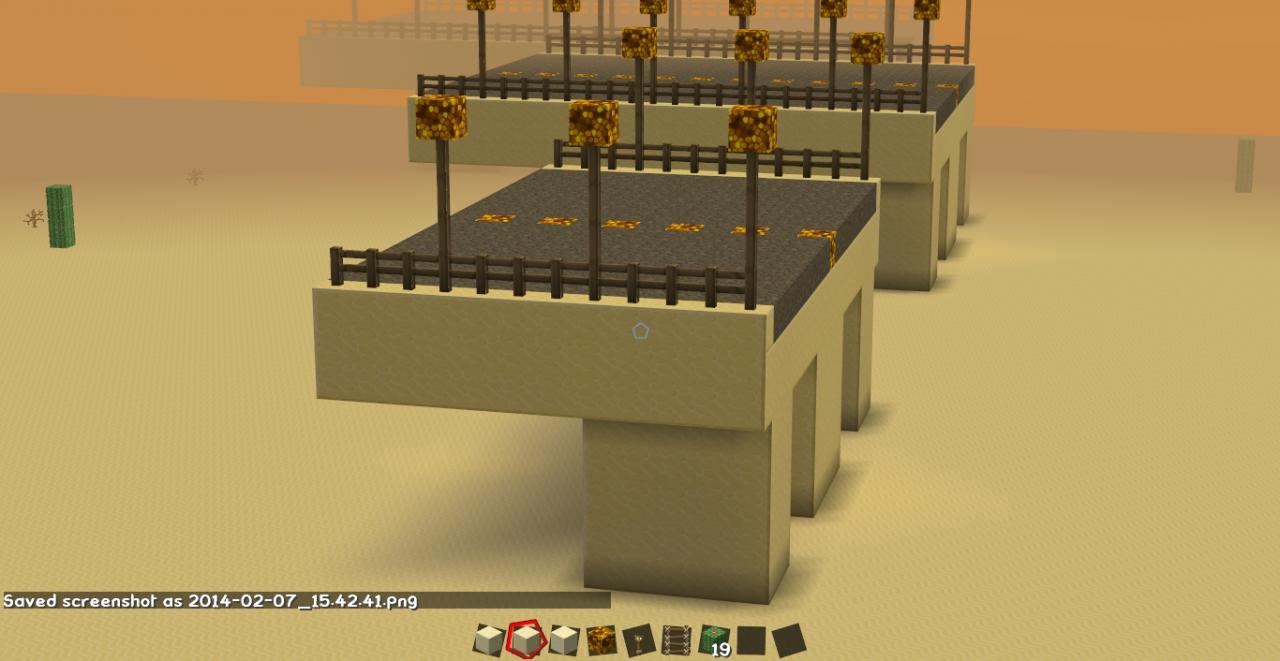 module desert bridge Minecraft Map
