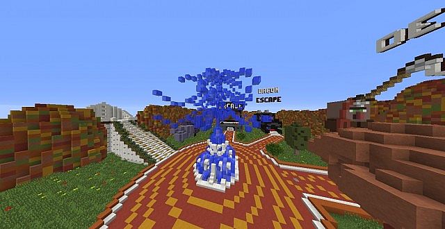 Server Hub Spawn, Arcade, KitPvp, Defend the villager, Dragon Scape, Anihilation -=NOW FREE ...