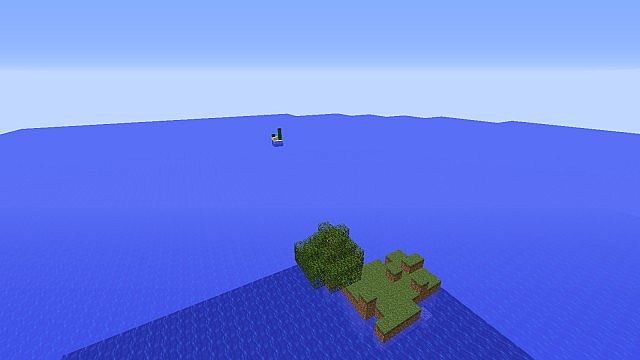 Stranded Island Survival Minecraft Map