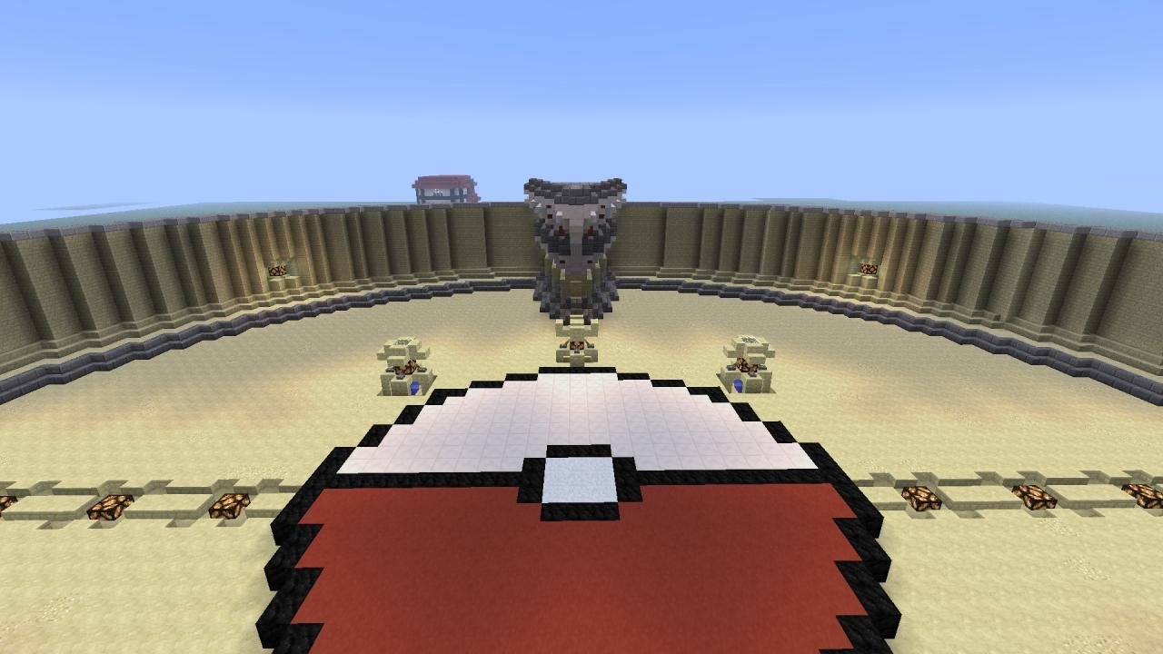 [WIP] Pokemon Stadium Minecraft Map