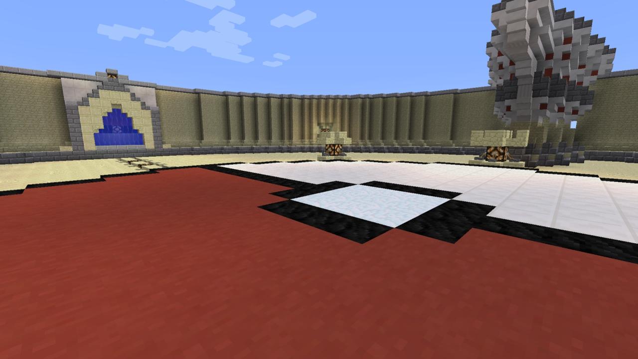 [WIP] Pokemon Stadium Minecraft Map